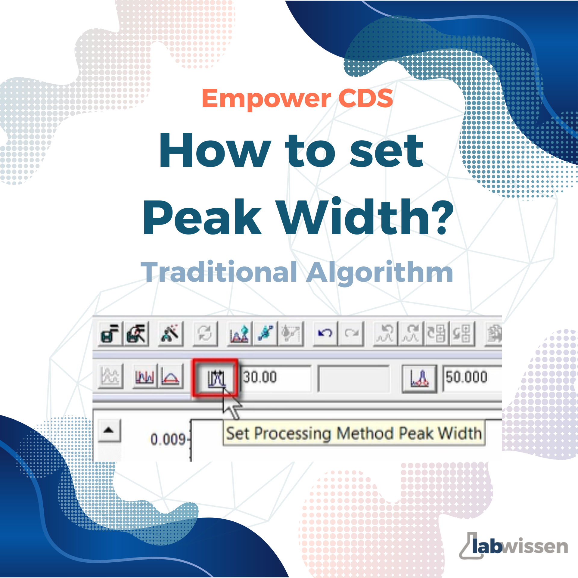 Peak Width by Traditional Algorithm – LabWissen